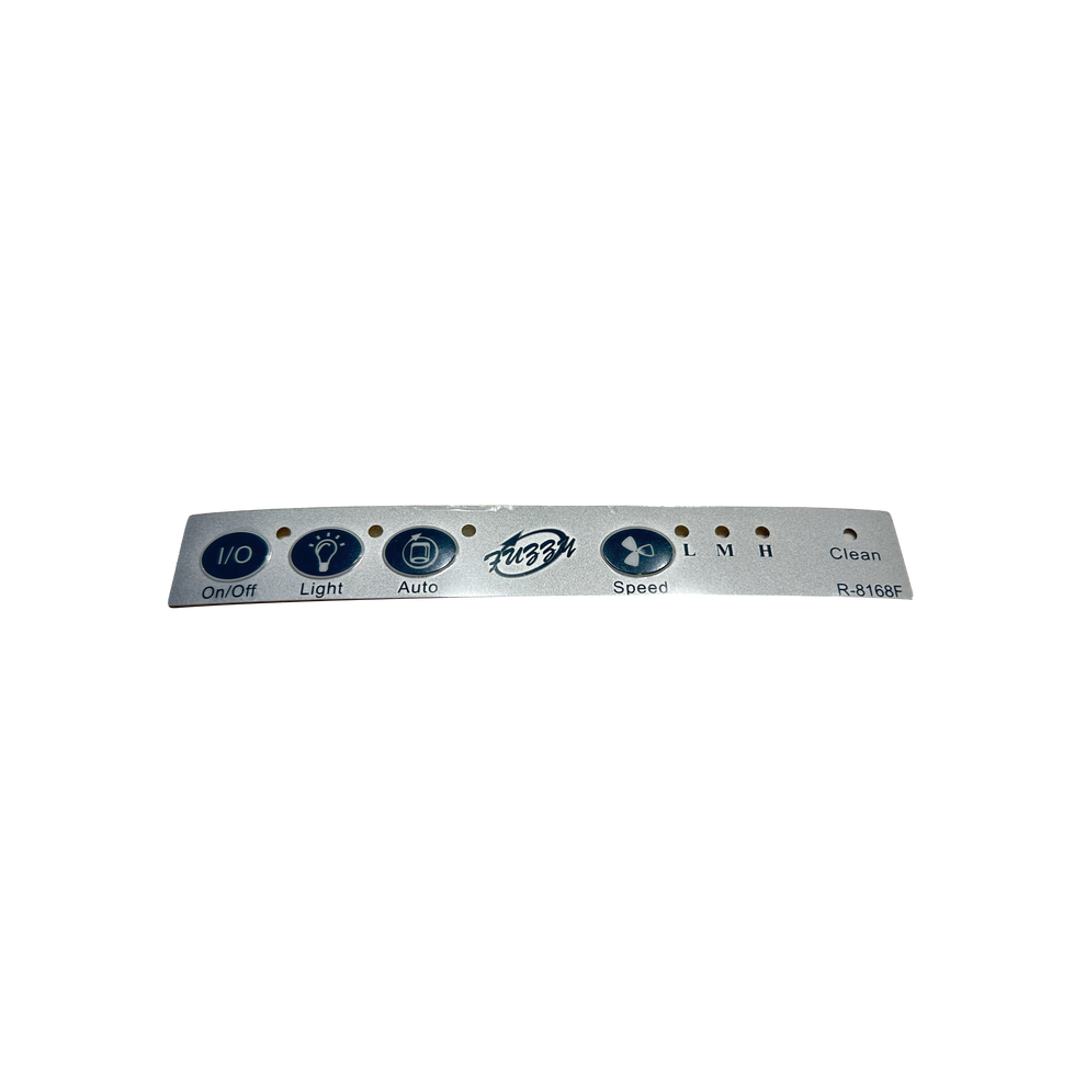 Control Label Sticker for R8168F – Sakura - USA